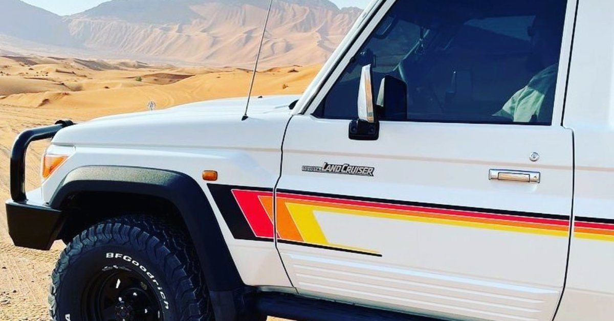 LandCruiser Stripe Kits – Full Sides - DIY or Installed – bodymold Signs