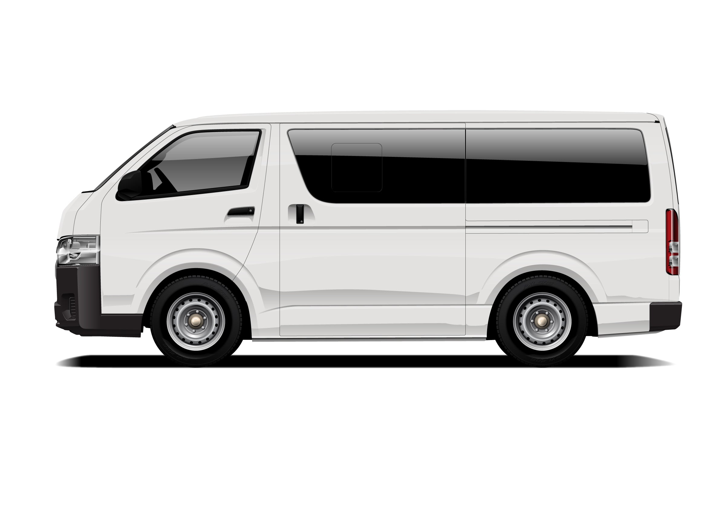 Toyota Hiace 200 Series | Shop Vinyl Stripe Kits – Bodymold Signs